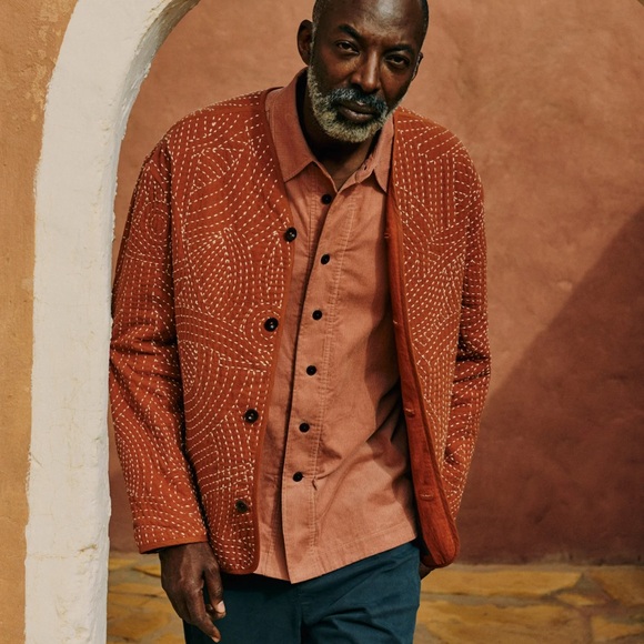 Toast | Jackets & Coats | Toast Hand Embroidered Kantha Relaxed Jacket ...